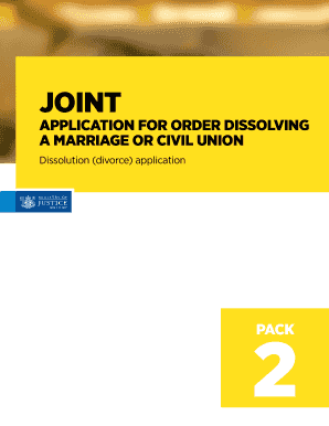 Fillable Online APPLICATION FOR ORDER DISSOLVING Fax Email Print ...