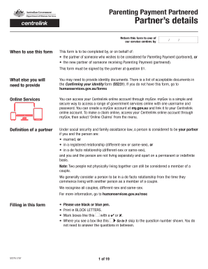 Fillable Online Parenting Payment Partnered Fax Email Print - pdfFiller