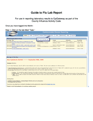 Fillable Online Guide to Flu Lab Report - Florida Department of Health ...