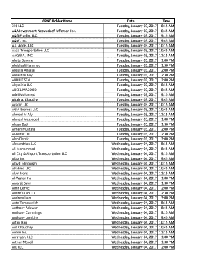 Fillable Online CPNC Holder Name Fax Email Print - pdfFiller