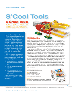 Fillable Online S'Cool Tools Fax Email Print - pdfFiller