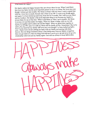 Fillable Online dshs texas Page 1 What makes me my, - My family makes ...