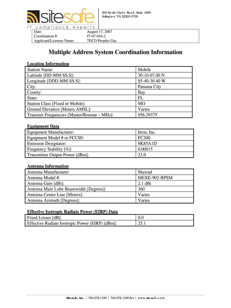 Fillable Online 200 North Glebe Road, Suite 1000 Fax Email Print ...