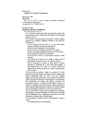 Fillable Online IC 26-1-9 Fax Email Print - pdfFiller