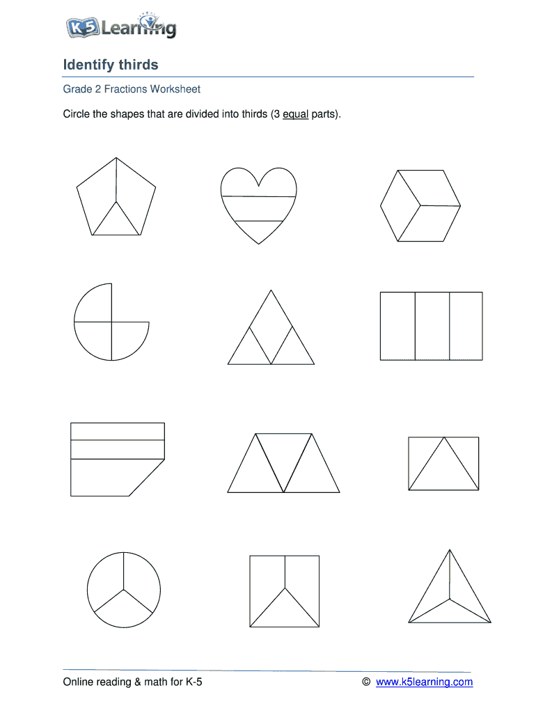 Identify thirds: Fill out & sign online | DocHub