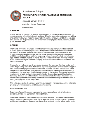 Fillable Online Administrative Policy 4 Fax Email Print - pdfFiller