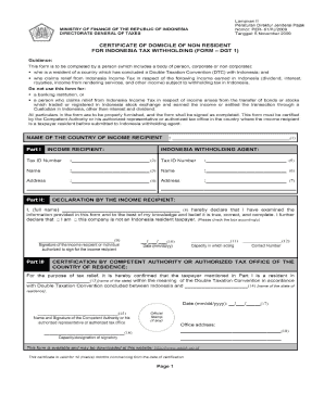 Fillable Online Form-DGT 1 - Steuerliches Info-Center Fax Email Print ...