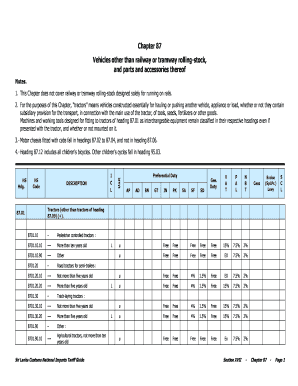 Fillable Online Vehicles other than railway or tramway rolling-stock, Fax Email Print - pdfFiller