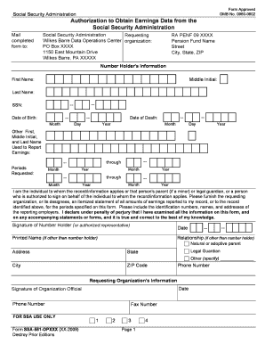 Fillable Online Wilkes Barre Data Operations Center organization: Fax ...