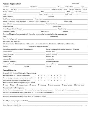 Fillable Online Last Name First Name MI Date of Birth Age Fax Email ...