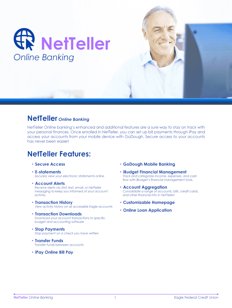 Fillable Online NetTeller Online Banking Fax Email Print - pdfFiller