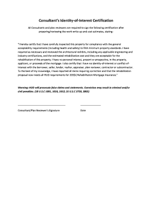 Fillable Online Consultant Identity of Interest Cert.docx Fax Email ...