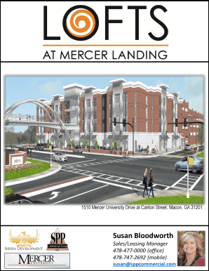 1510 Mercer University Drive - Fill Online, Printable, Fillable, Blank ...