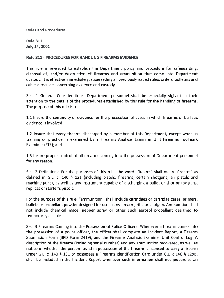 Fillable Online Rule 311 Fax Email Print - pdfFiller