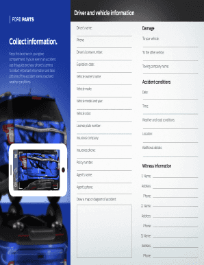 Fillable Online Driver and vehicle information Fax Email Print - pdfFiller