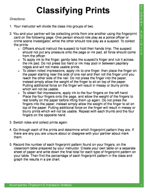 Fillable Online Classifying Prints Fax Email Print - pdfFiller