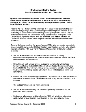 Fillable Online Environment Rating Scales Fax Email Print - pdfFiller