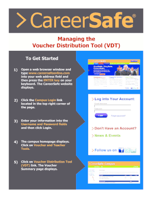 Fillable Online Voucher Distribution Tool (VDT) Fax Email Print - pdfFiller