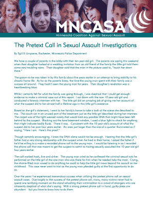 Pretext Call - Fill Online, Printable, Fillable, Blank | pdfFiller