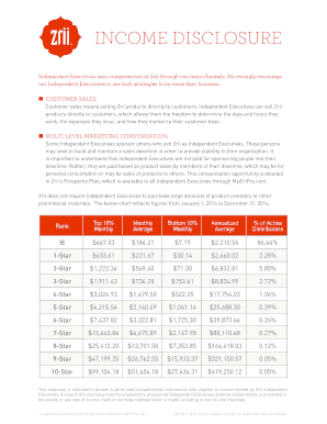 Fillable Online INCOME DISCLOSURE Fax Email Print - pdfFiller