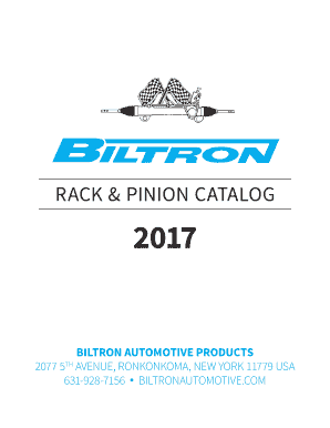 Rack And Pinion Catalog - Fill Online, Printable, Fillable, Blank ...