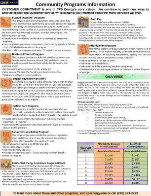 Fillable Online Community Programs Information Fax Email Print - pdfFiller