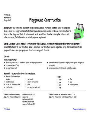 Fillable Online Playground Construction Fax Email Print - pdfFiller