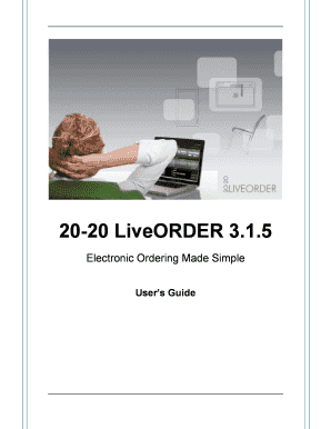 Fillable Online Electronic Ordering Made Simple Fax Email Print - pdfFiller