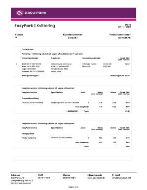 Kvittering Pdf - Fill Online, Printable, Fillable, Blank | pdfFiller