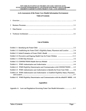 Fillable Online NEW YORK STATE OFFICE OF CHILDREN AND FAMILY SERVICES ...