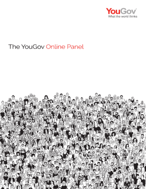 Fillable Online The YouGov Online Panel Fax Email Print - pdfFiller
