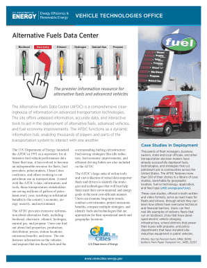 Fillable Online Alternative Fuels Data Center Fax Email Print - pdfFiller