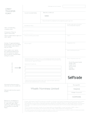 Fillable Online Selftrade Account Number: Fax Email Print - pdfFiller