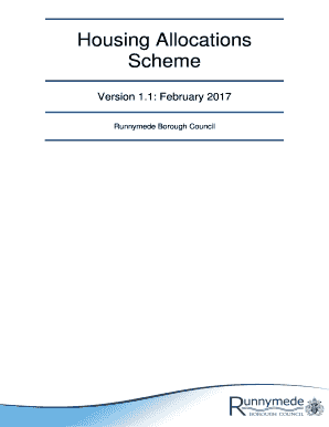 Fillable Online Housing Allocations Fax Email Print - pdfFiller
