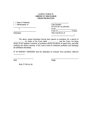 Fillable Online SAMPLE FORM 50 Fax Email Print - pdfFiller