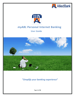 Myabl Internet Banking - Fill Online, Printable, Fillable, Blank ...