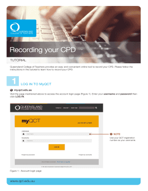 Fillable Online Recording your CPD Fax Email Print - pdfFiller