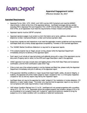 Fillable Online Appraisal Forms 1004, 1073, 1004C, and 1025 must be UAD ...