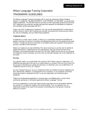 Fillable Online Wilson Language Training Corporation Fax Email Print ...