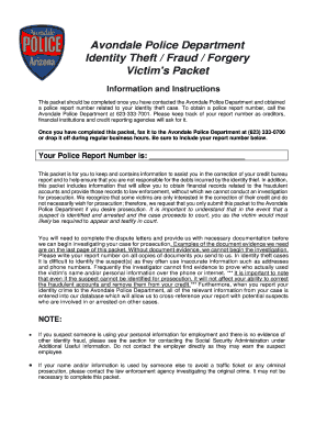 Fillable Online Identity Theft / Fraud / Forgery Fax Email Print ...