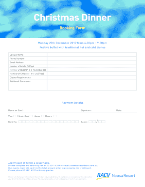 Fillable Online Festive buffet with traditional hot and cold dishes Fax ...