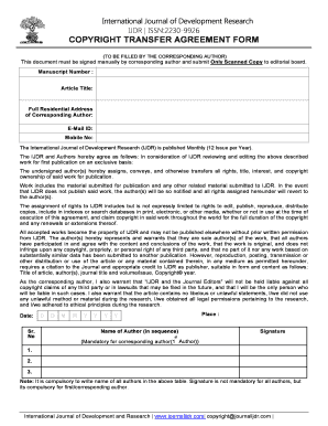 Fillable Online This document must be signed manually by corresponding ...