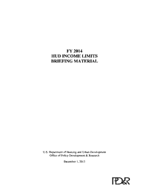 Fillable Online Overview of HUD Section 8 Income Limits Fax Email Print ...