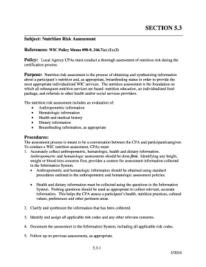 Fillable Online health minnesota Subject: Nutrition Risk Assessment Fax ...