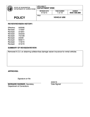 Fillable Online doc wa DOC 230 Fax Email Print - pdfFiller
