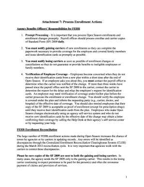 Fillable Online Attachment 7: Process Enrollment Actions Fax Email ...