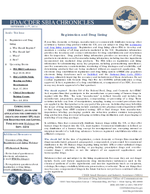 Fillable Online fda Registration and Drug Listing - fda Fax Email Print ...