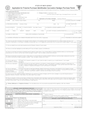 Fillable Online Firearms ID Application Packet Fax Email Print - pdfFiller