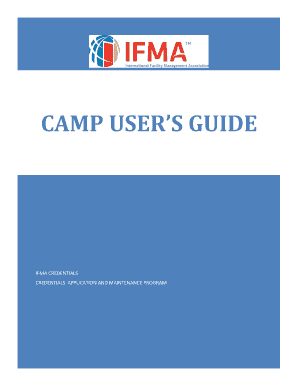 Fillable Online CAMP USERS GUIDE Fax Email Print - pdfFiller