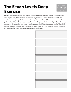 Fillable Online The Seven Levels Deep Fax Email Print - pdfFiller